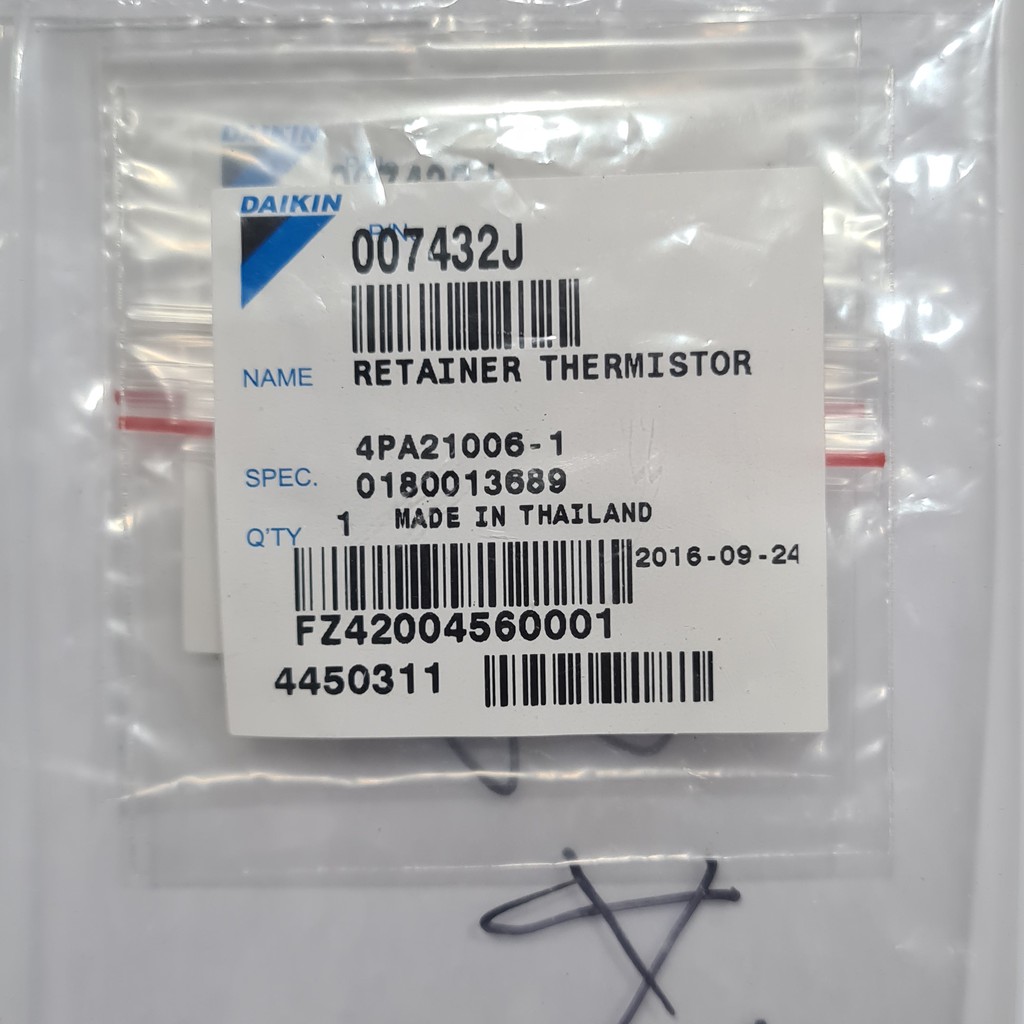 DAIKIN RETAINER THERMISTOR P/N: D007423J | Shopee Malaysia