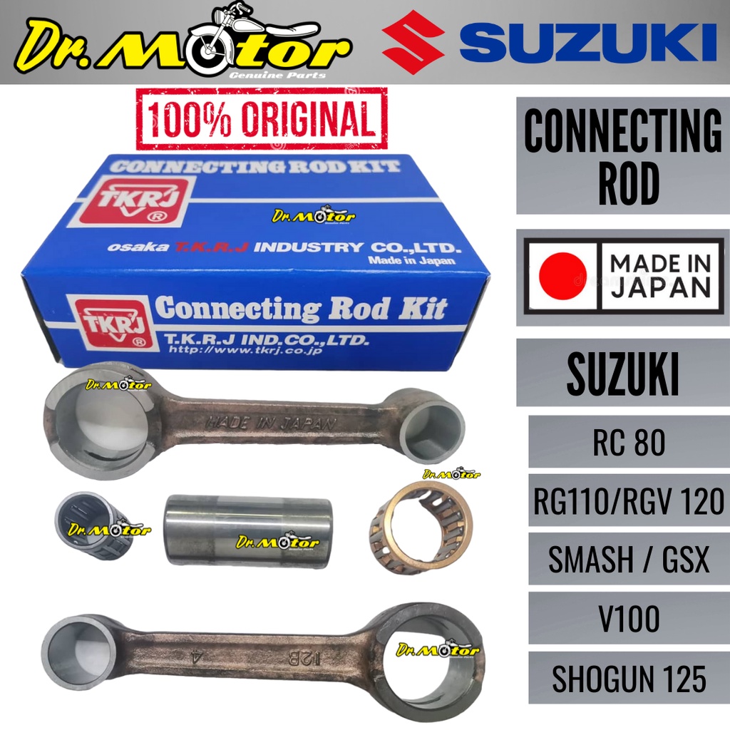 100% Original TKRJ Connecting Con Rod Made in Japan Suzuki V100 RC80 ...