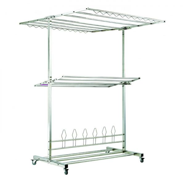 Latina Stainless Steel Stand Cloth Hanger Rack LTN-4010 | Shopee Malaysia