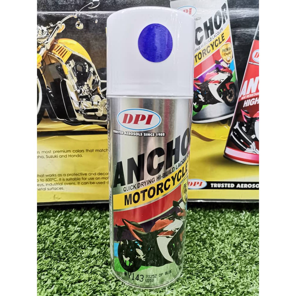 ANCHOR Y143* Y143 Y125Z DP Blue Biru Yamaha Motorcycle Series Can Spray ...