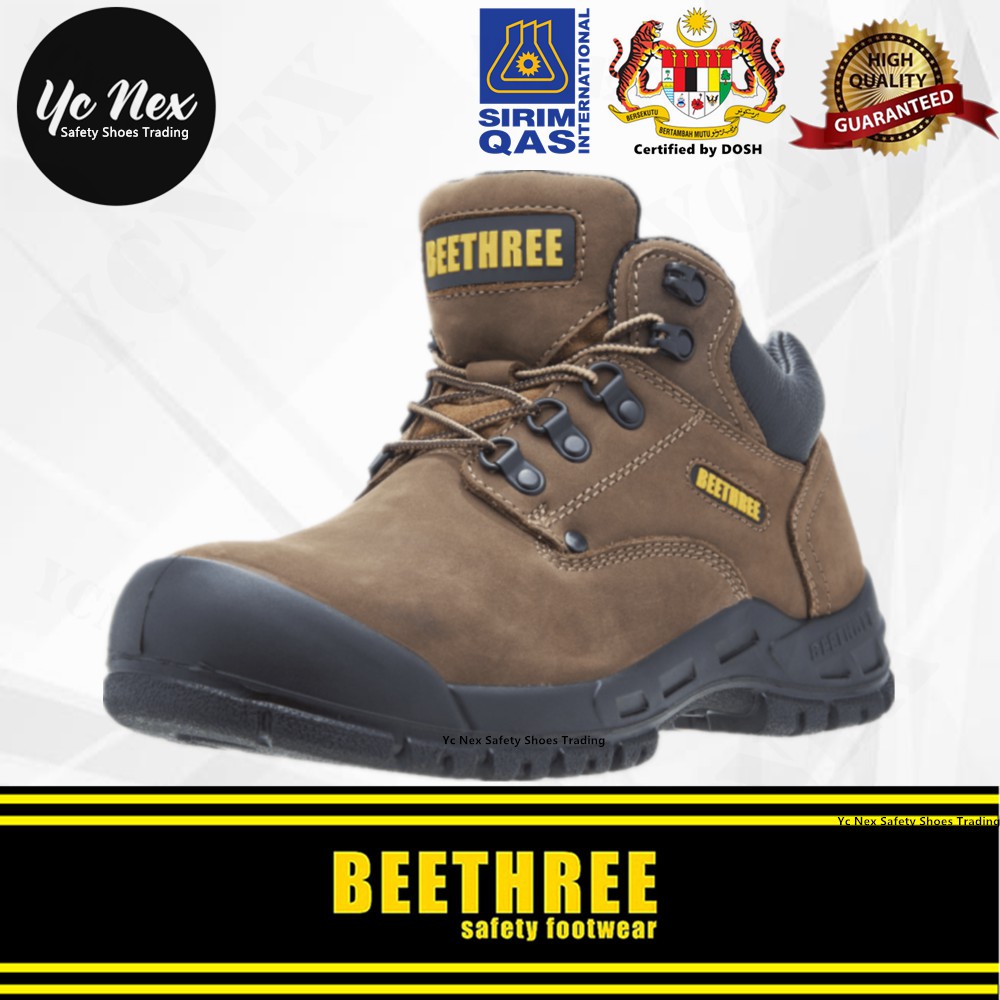 Beethree Safety Shoes - BT 8861 - Ankle Boot Lace Up High Quality ...