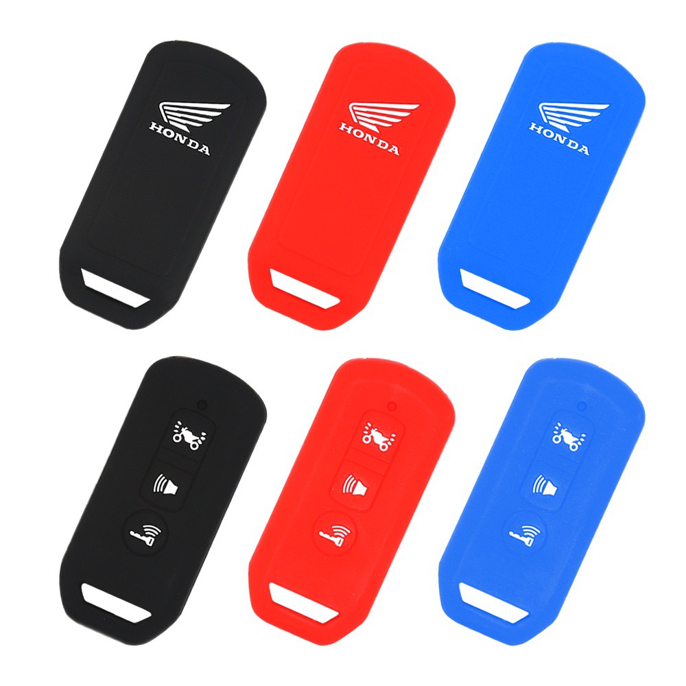 3 Button Silicone Remote Key Case Honda PCX 125 150 SH125 150 Super Cub ...