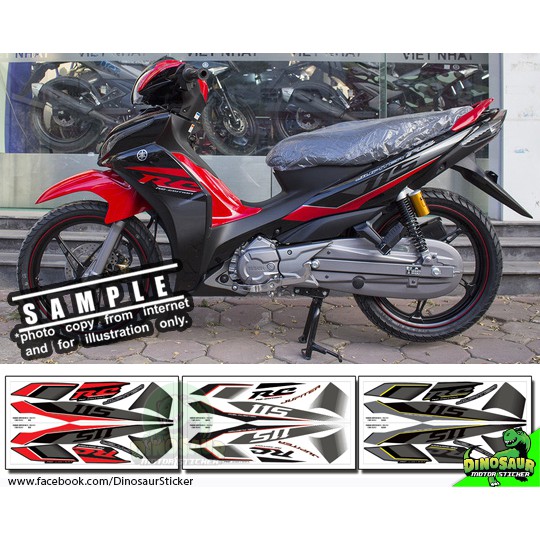 Yamaha Jupiter RC 115 Sticker (lagenda 115Fi 011) Gred A | Shopee Malaysia
