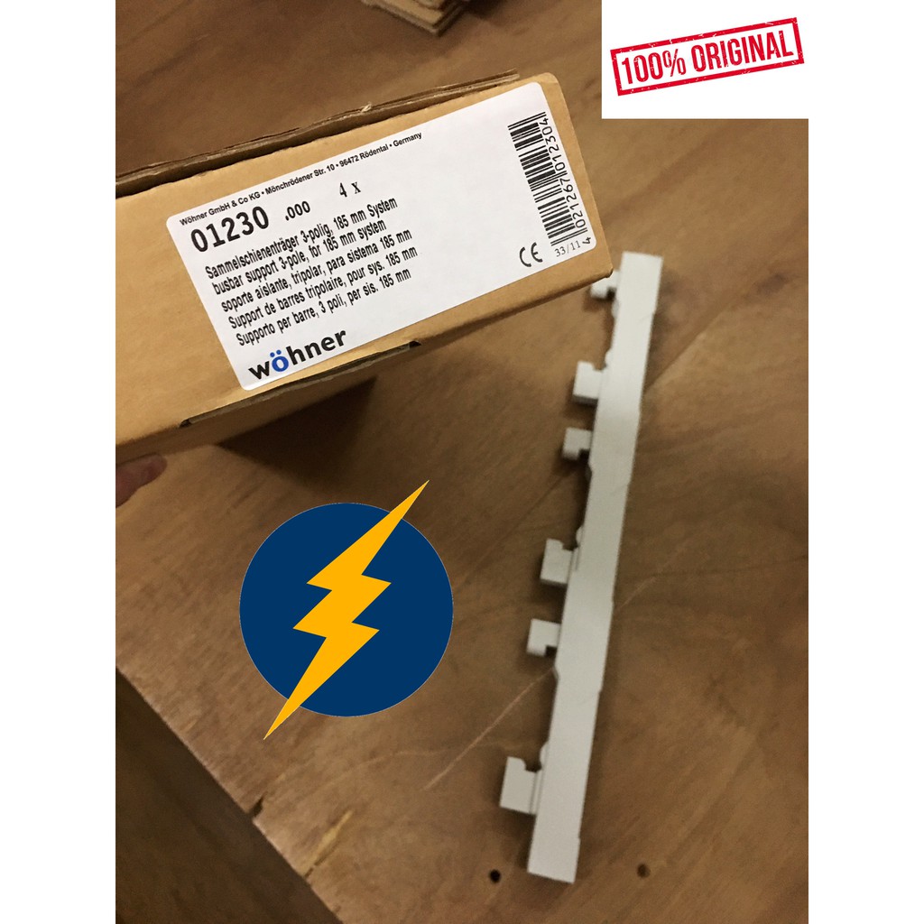 Wohner UNIVERSAL BUSBAR SUPPORT ( 01230 ) | Shopee Malaysia