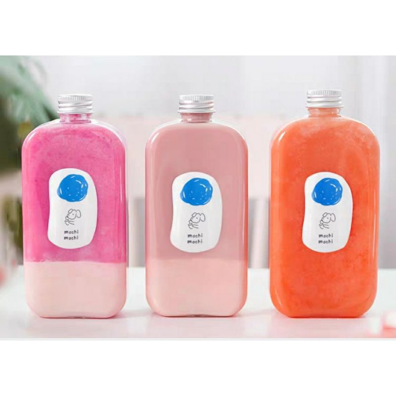Machi Machi Flat Design Bottle Bubble Tea Smoothie Cold Brew Coffee ...