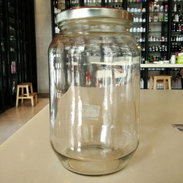 (12 JAR) 1 Liter Glass Jar, Balang Kaca 1 liter | Shopee Malaysia