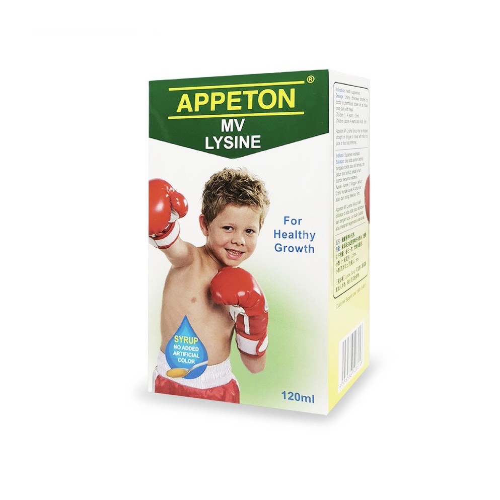 APPETON MV LYSINE Syrup 120mL | Shopee Malaysia