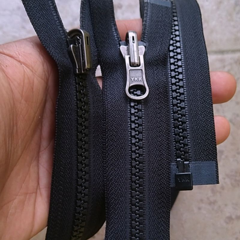 Ykk Black TNF Reversible Jacket Zipper | Shopee Malaysia