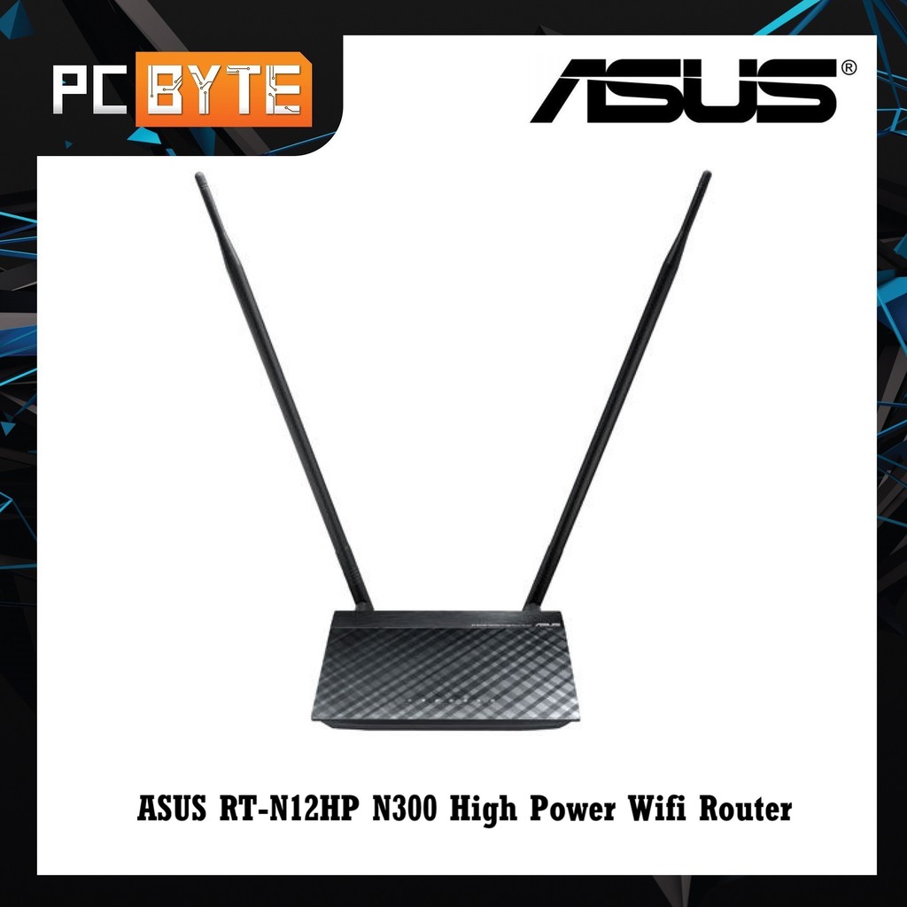 ASUS RT-N12HP N300 High Power WiFi Router | Shopee Malaysia