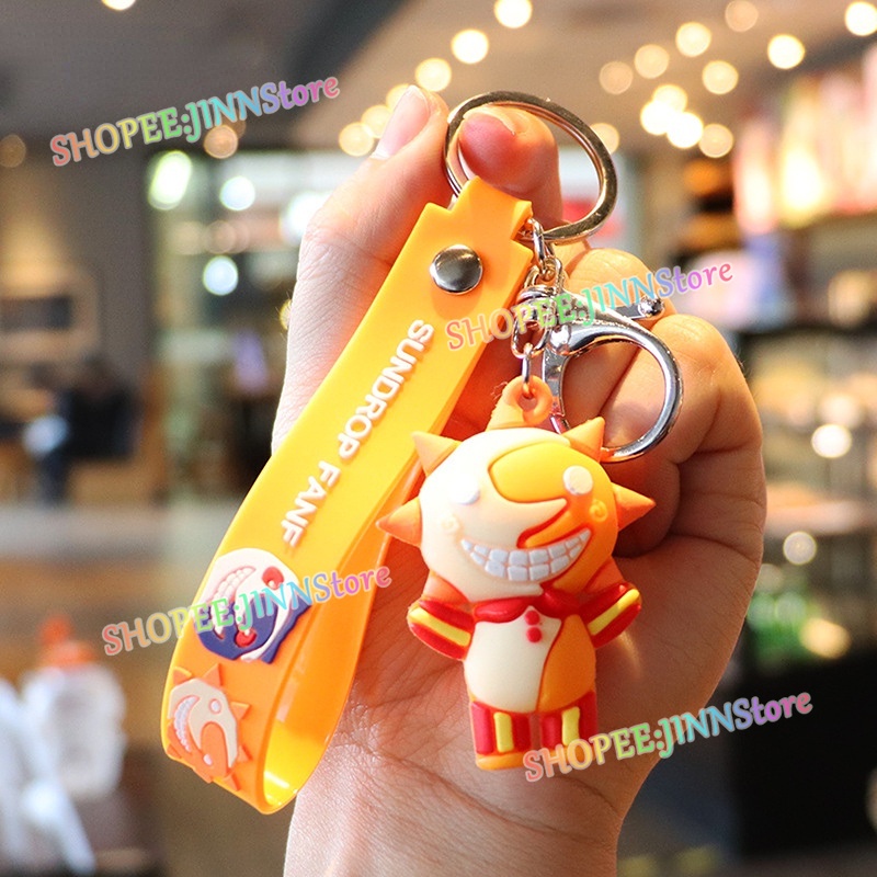 JINN Five Nights At Freedy Keychain FNAF Security Breach Sundrop ...