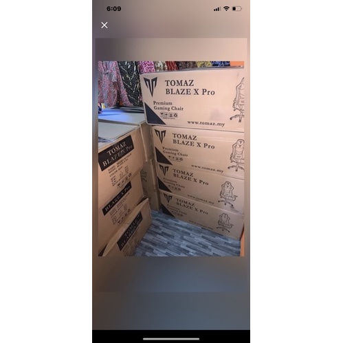 BLAZE X PRO TOMAZ GAMING CHAIR | Shopee Malaysia