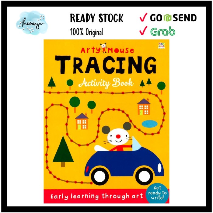 Arty Mouse Tracing Activity Book Pre Writing Preschool Activity Book ...