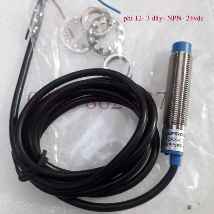 Proximity Sensor 12 types 3 wires 24vdc NPN- NO (normally open) LJ12A3 ...