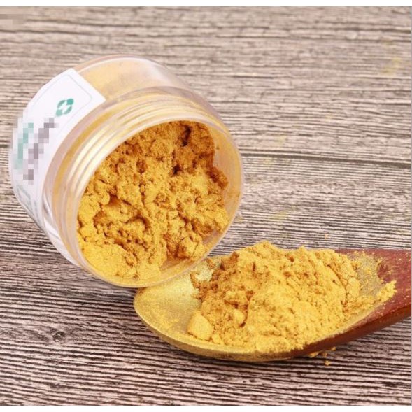 🌟Ready Stock🌟 5g Edible Metallic Gold Color Powder Dust Cake / Dessert ...