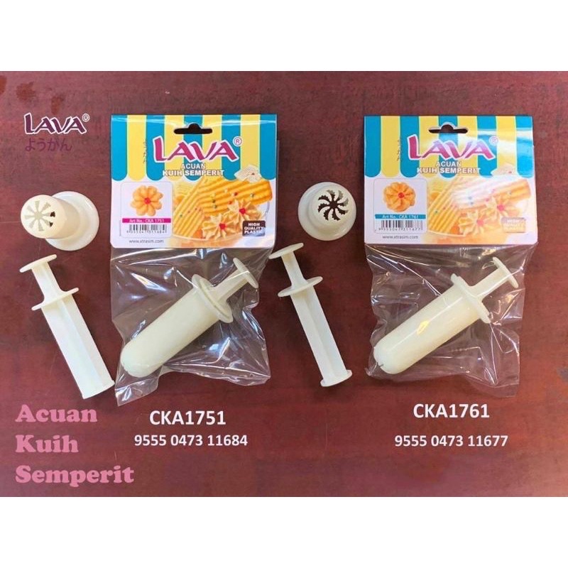 LAVA Acuan Kuih Semperit / Acuan Kuih Raya / Acuan Kuih Tat Nenas ...