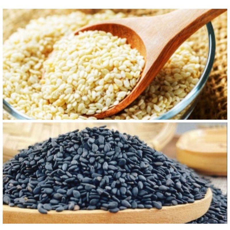 Black sesame seed white sesame / 黑白芝麻/ bijan hitam putih / READY STOCK ...