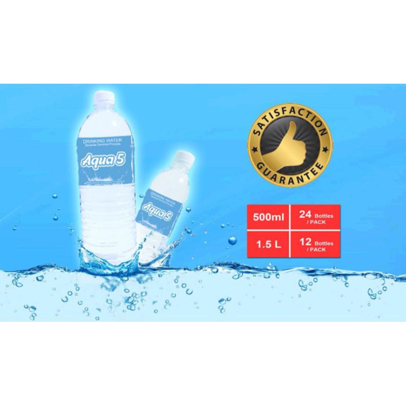 500ml / 1500ml RO DRINKING WATER/AIR MINUMAN OSMOSIS BERBALIK | Shopee ...