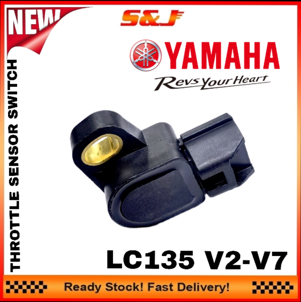 YAMAHA LC135 V1 / LC135 NEW V2 V3 V4 V5 V6 V7 TPS THROTTLE SENSOR SWITCH TPS SWITCH | Shopee ...
