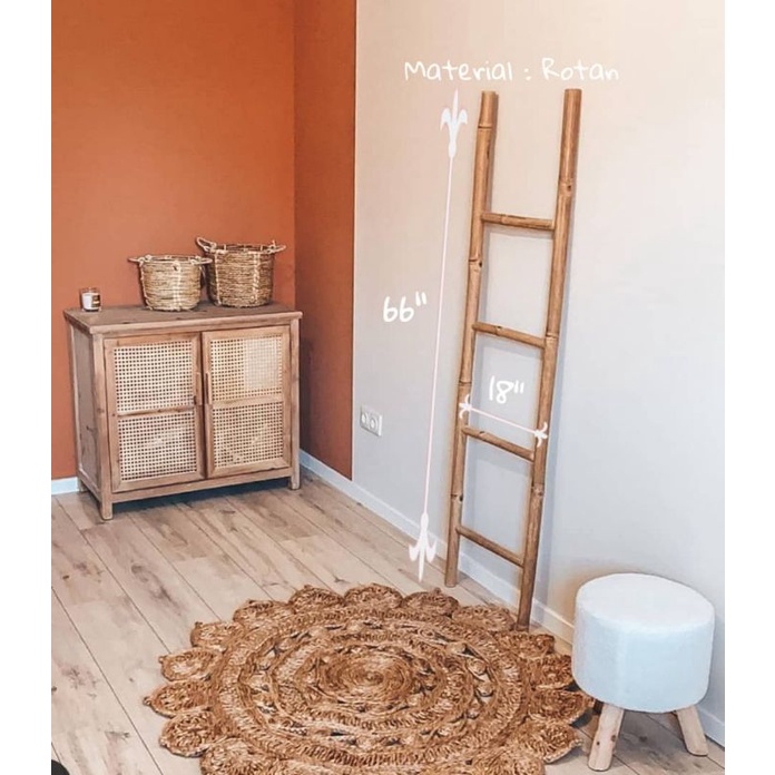 🔥ROTAN MANTANG LADDER/RATTAN LADDER🔥 | Shopee Malaysia