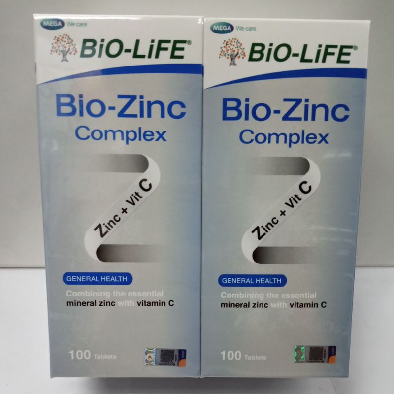 Bio-Life Bio-Zinc Complex 100sx2 [EXP:04/23] | Shopee Malaysia