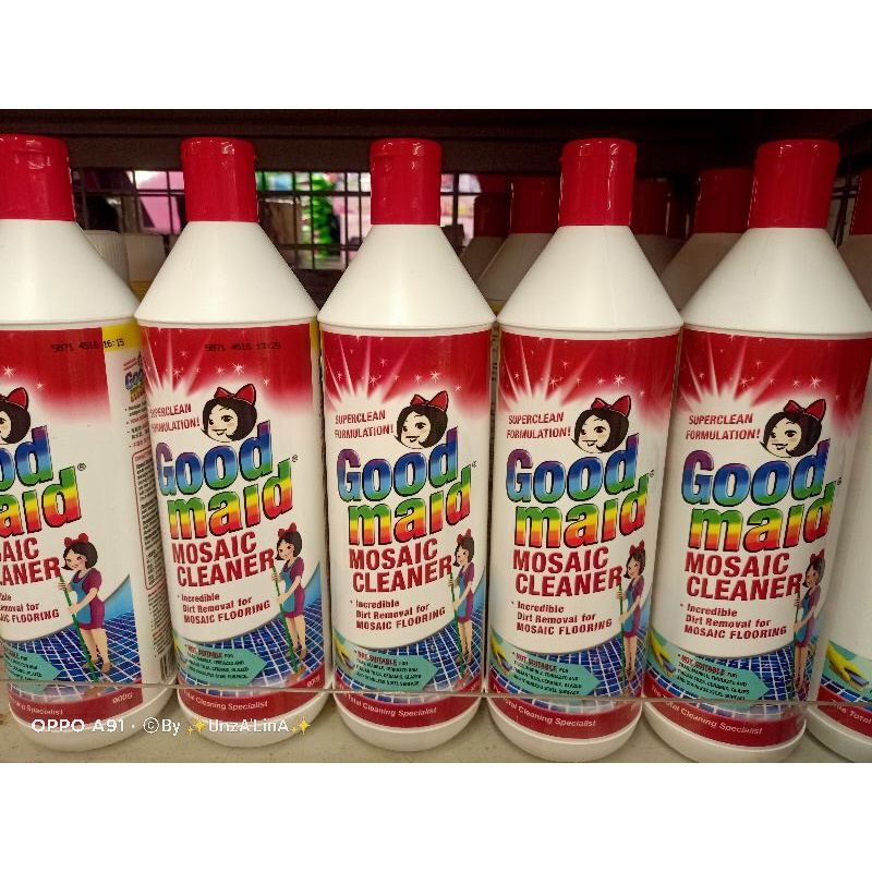 GOODMAID MOSAIC CLEANER(900ML) TERHAD 12 BOTOL DLM 1 ORDER | Shopee ...