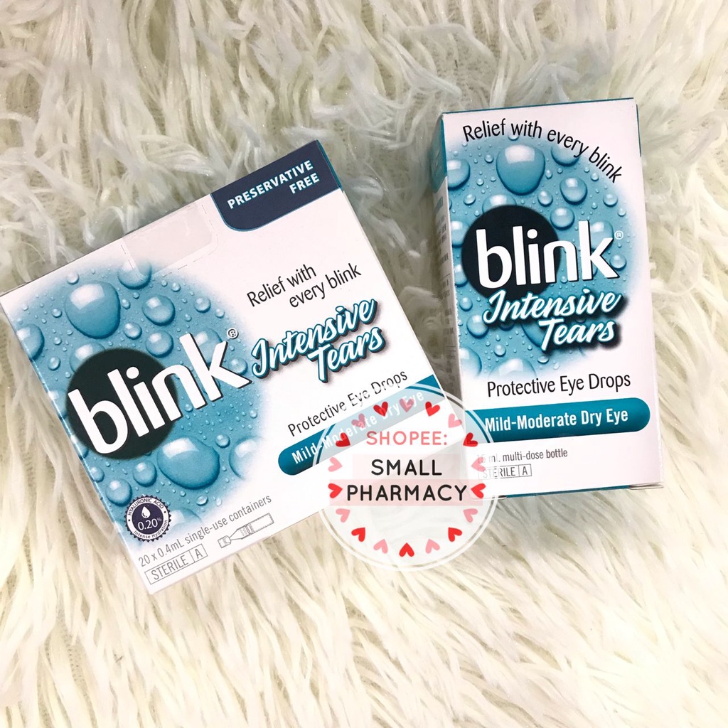 Blink Intensive Tears Eye Drops 15ml / Blink Intensive Tears UD ...