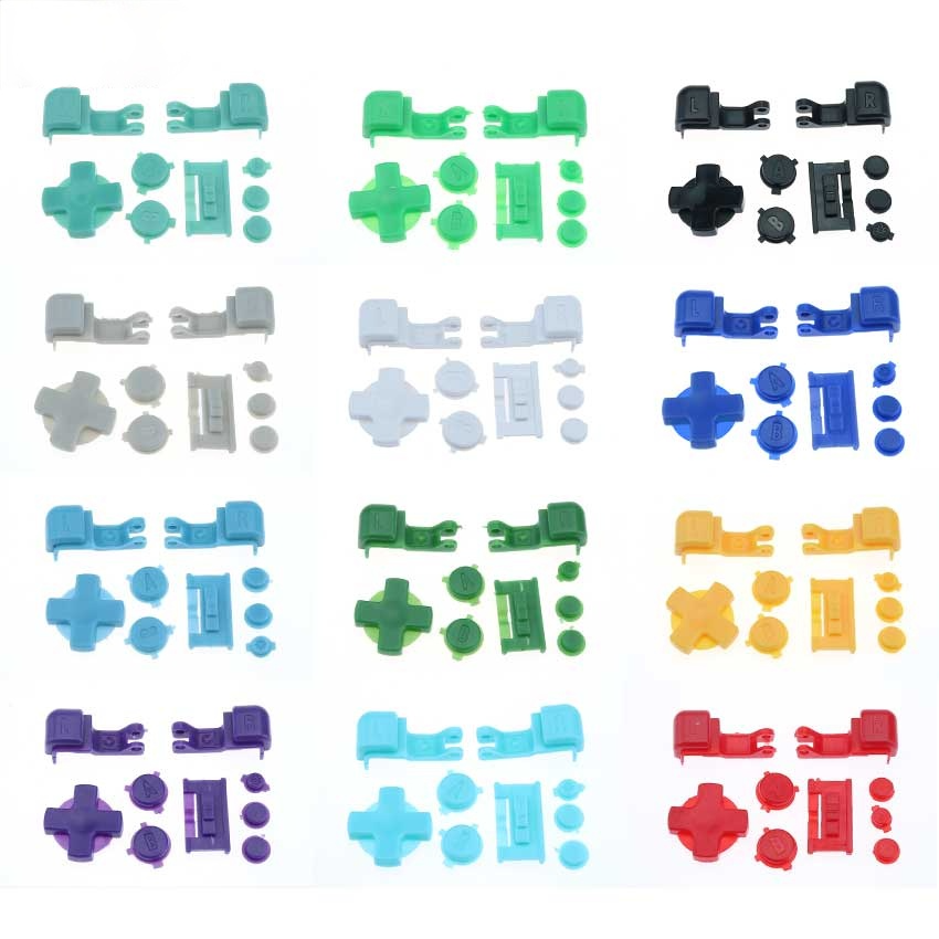 Multicolor Colorful Full Buttons for Nintendo Gameboy Advance SP GBA SP ...
