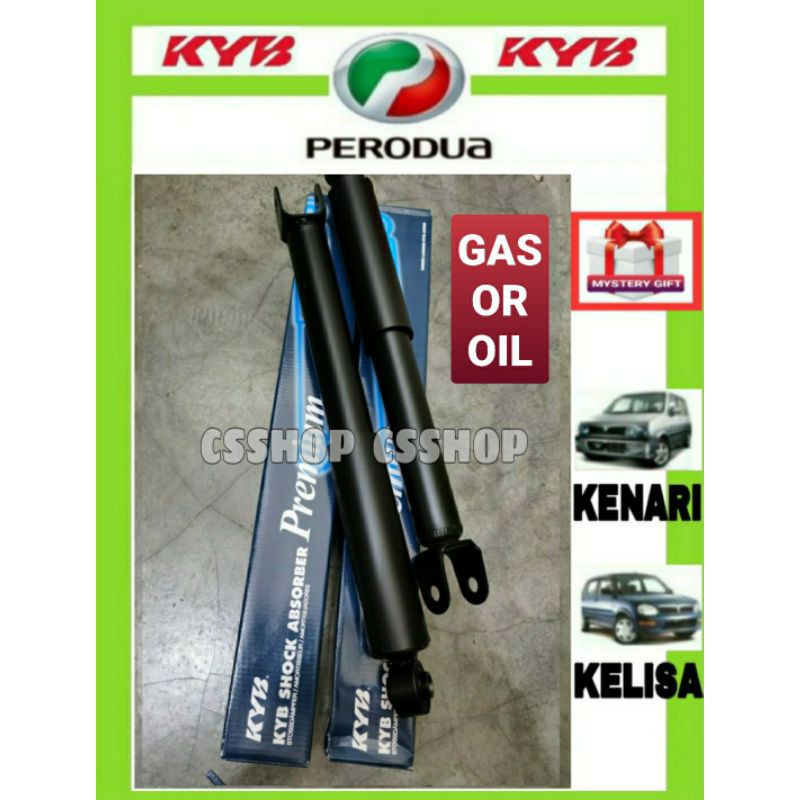 KYB PERODUA KELISA KENARI SHOCK ABSORBER REAR KYB KAYABA ORIGINAL SUSPENSION PERODUA CAR ...