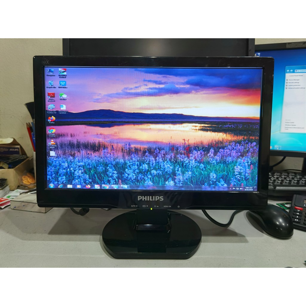 Monitor PHILIPS 16inch widescreen LCD 160E1 used | Shopee Malaysia