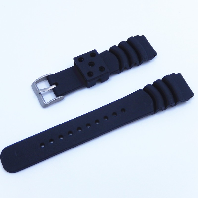 Pengganti Tali Jam Seiko 202224mm Tali Silikon Tali Getah Air Hantu ...