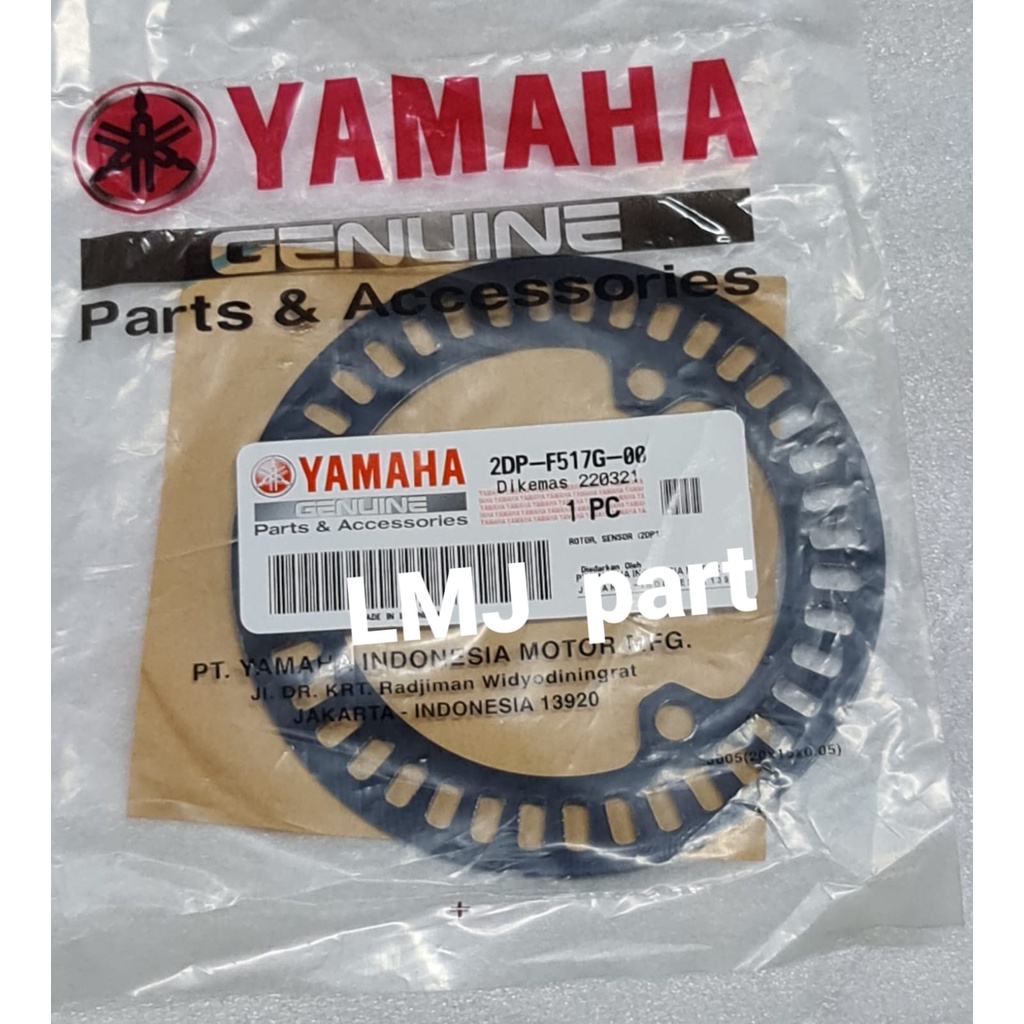 FRONT OR REAR ABS SENSOR ROTOR PLATE NMAX AEROX 155 LEXI XMAX 250 YGP ...