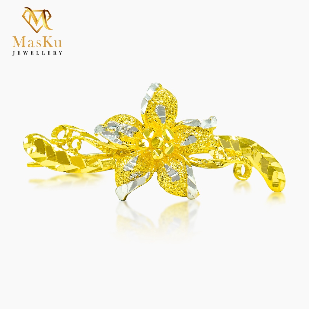 MasKu Jewellery 22K / 916 Kerongsang Cempaka MKJK180002 | Shopee Malaysia
