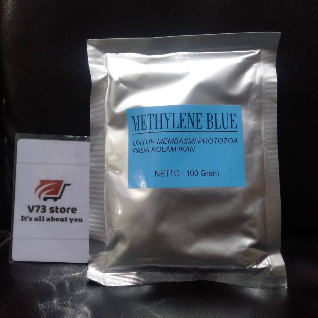 METHYLENE BLUE POWDER 100 GR BLUE MEDICINE FISH MEDICINE | Shopee Malaysia