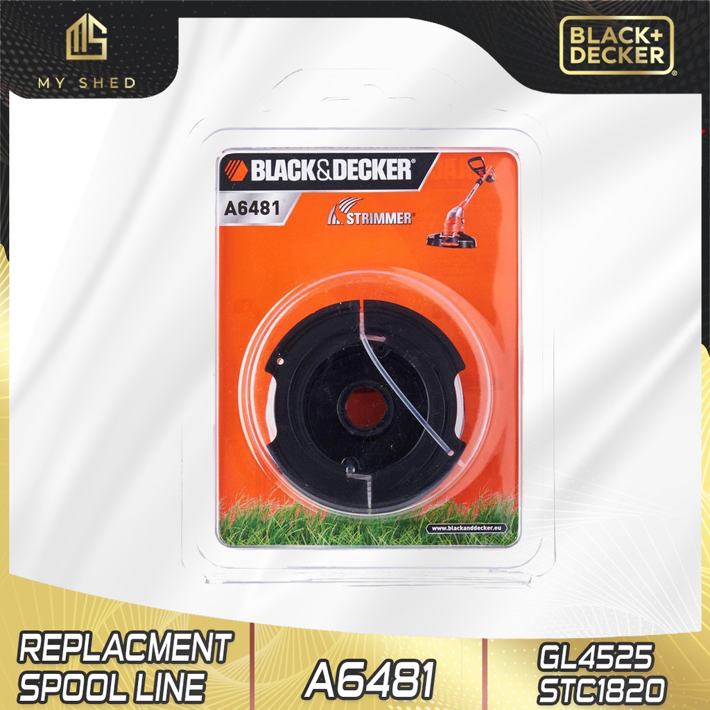 BLACK & DECKER A6481-XJ Grass Trimmer Spool & Line ( A6481 , GL4525 ...