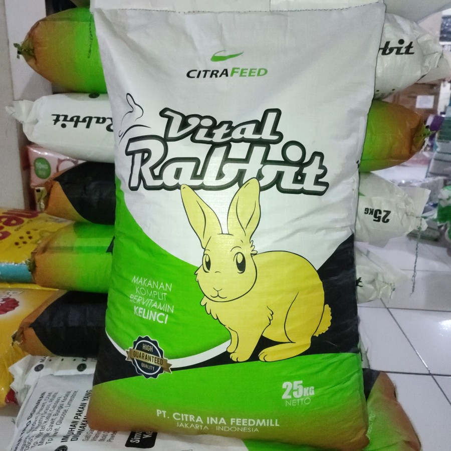 Vital RABBIT 1KG RABBIT FOOD VITAL RABBIT CITRA FEED | Shopee Malaysia