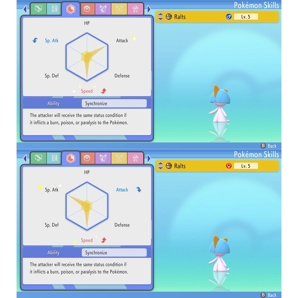 Pokemon Brilliant Diamond & Shining Pearl BDSP Trade Max Ev trained ...