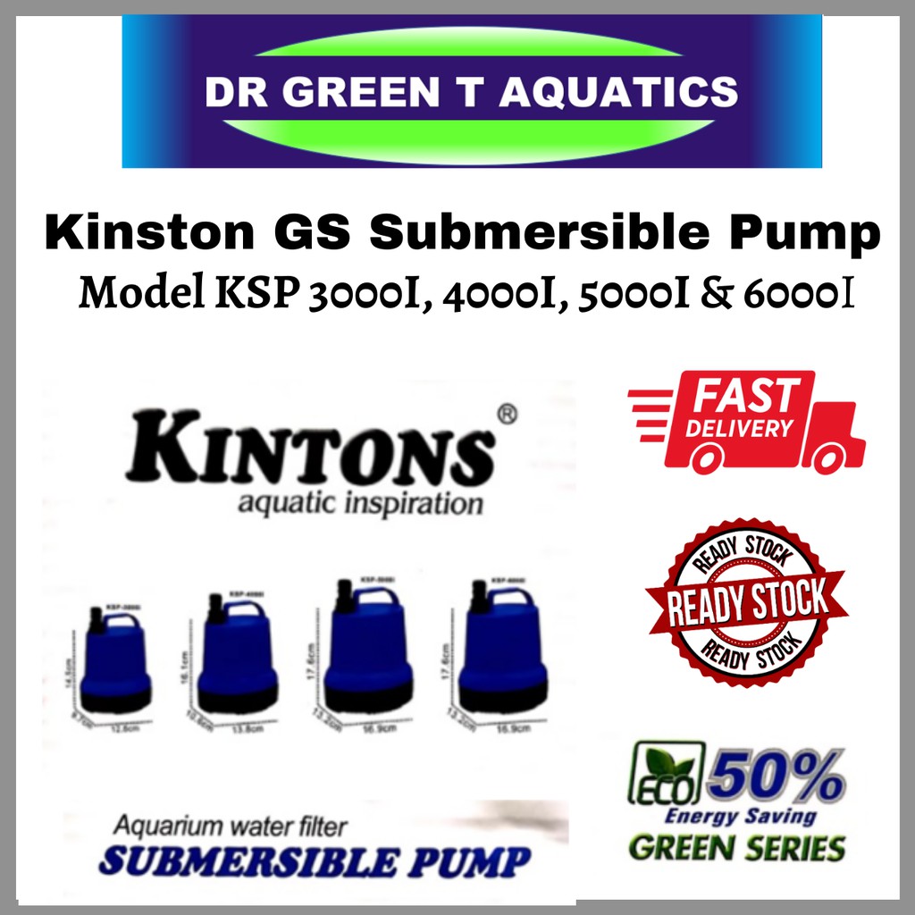 Ready Stock Kintons GS Submersible Pump | KSP3000I | KSP4000I ...