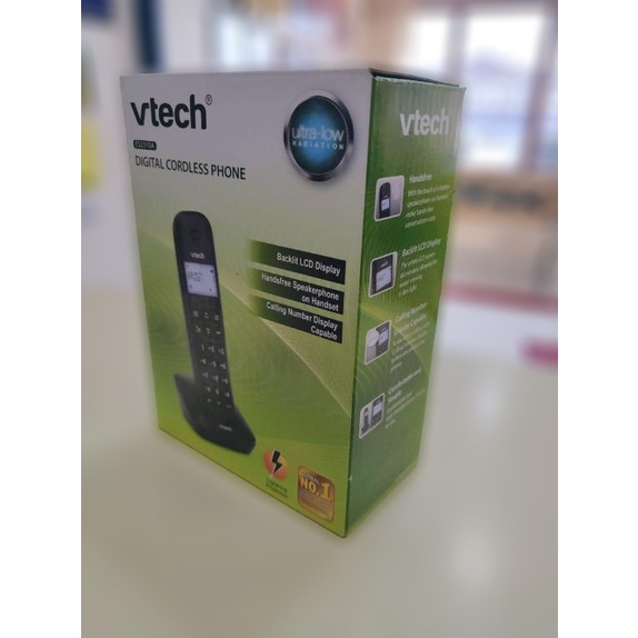 VTECH ES2310A Digital Cordless Phone (Black) | Shopee Malaysia