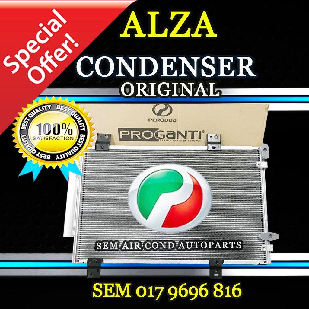 PERODUA ALZA OLD MODEL ORIGINAL PERODUA CONDENSER/ KONDENSER (CAR ...