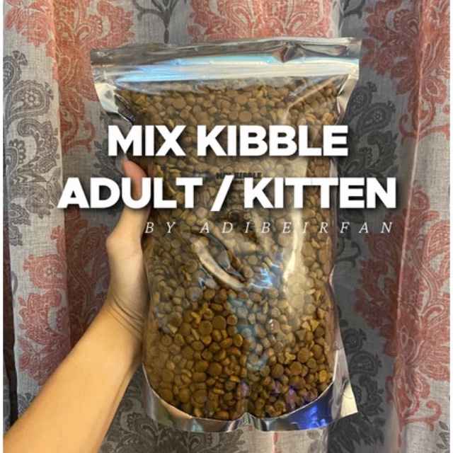 ORIGINAL MIX KIBBLE 1.2KG by adibeirfan | Shopee Malaysia
