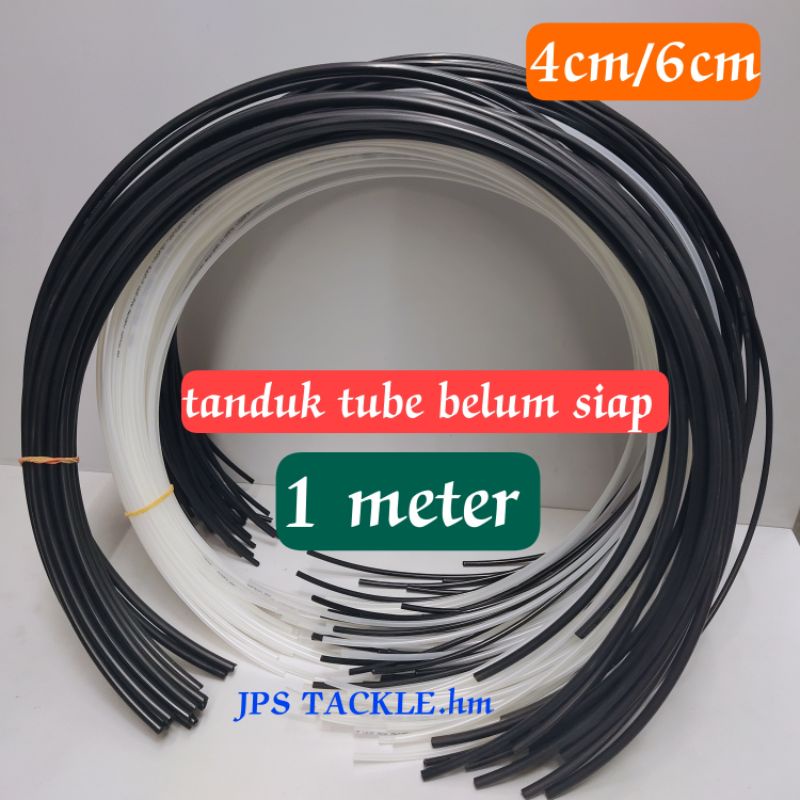 tanduk tube pancing belum siap 1 meter 4mm/6mm rangong pancing | Shopee ...