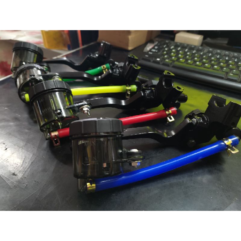 Racing Master pump besar Universal lever pump set siap bracket bypass ...