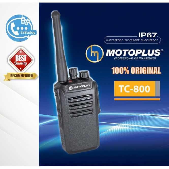 Motoplus Walkie Talkie TC800 | Shopee Malaysia