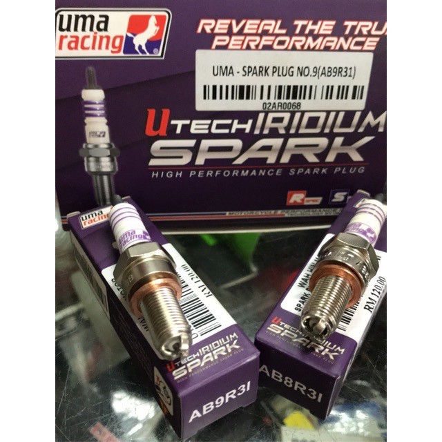 ( AB8R31 / AB9R31 / AC7R31 ) UMA RACING SPARK PLUG Y16/ FZ150 /Y15 ...