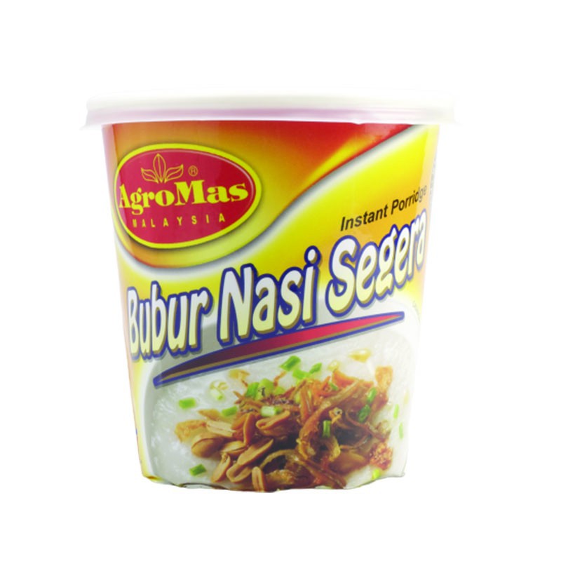 AGROMAS BUBUR NASI SEGERA PERISA AYAM / INSTANT CHICKEN PORRIDGE 40G ...