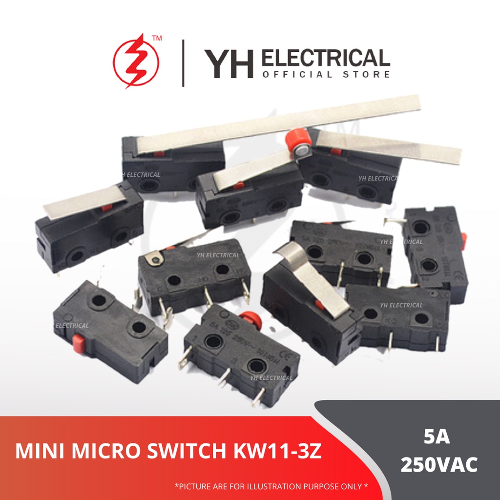 Micro Switch 3 Pin 5A 250V | Shopee Malaysia