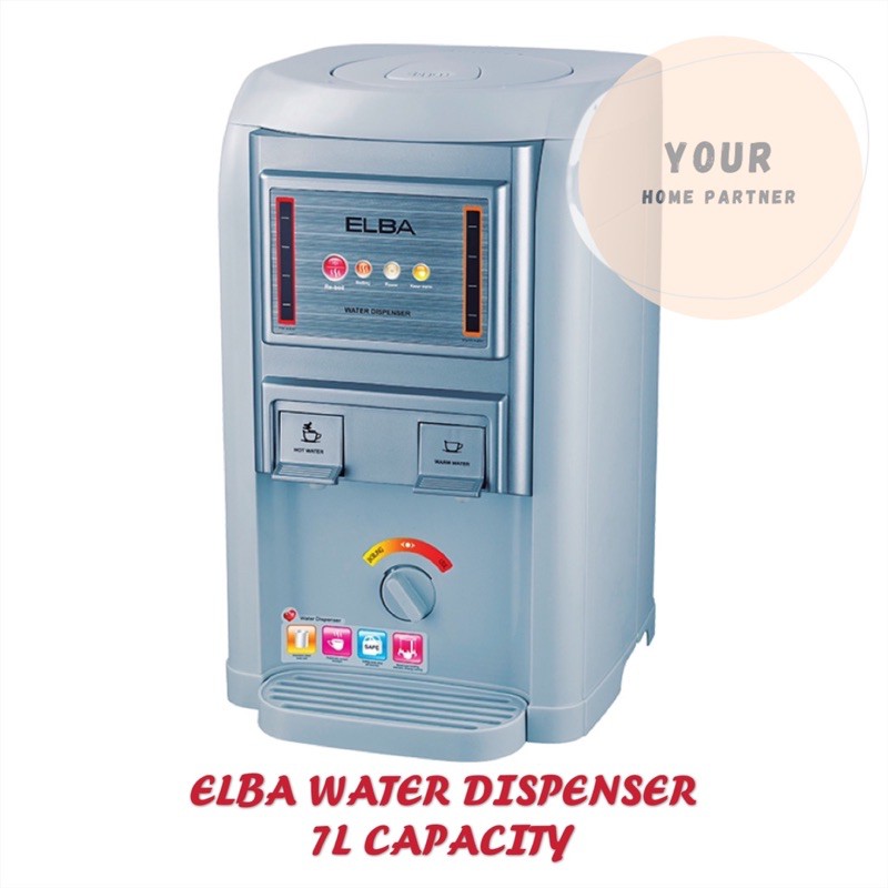 Elba Water Dispenser 7L EWD-D7068(GR) | Shopee Malaysia