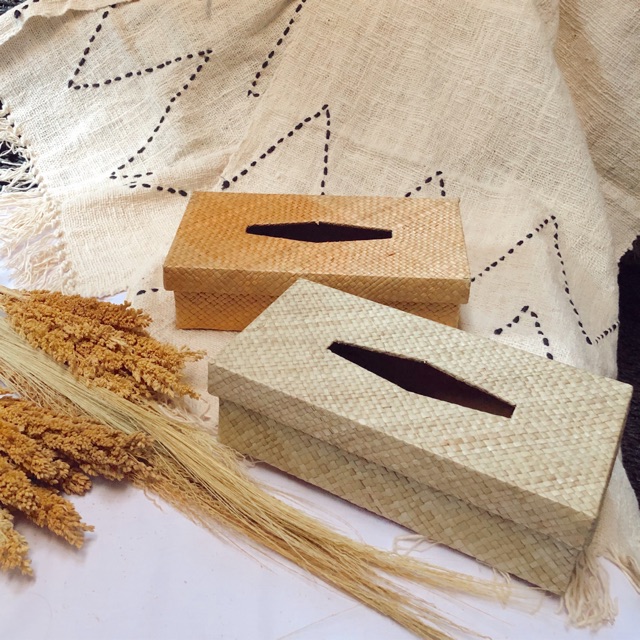 PLACE OF CHICKEN TISSUE / RUSTIC WOVEN TISSUE BOX | Shopee Malaysia