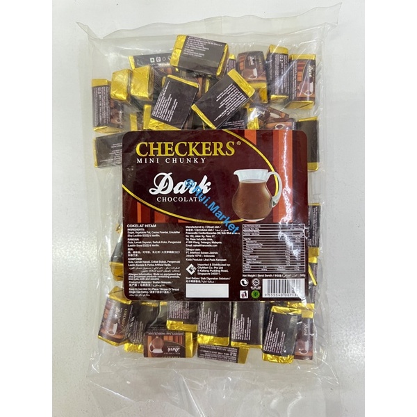 FRANCESTLE CHECKERS MINI CHUNCKY CHOCOLATE 350-500G | Shopee Malaysia