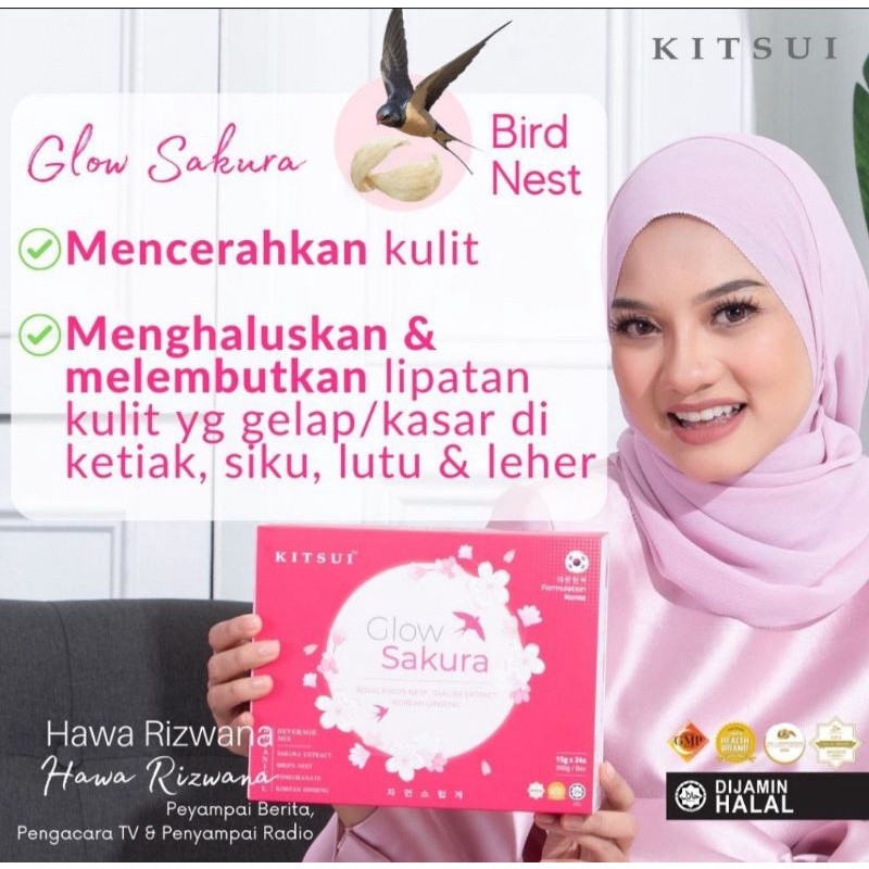 KITSUI GLOW SAKURA VIRAL | Shopee Malaysia